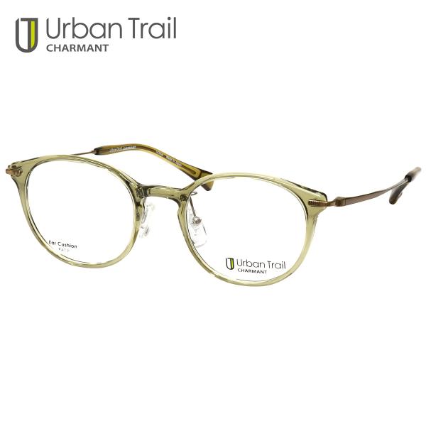 ブランド名：Urban Trail(アーバントレイル)型番：UT24803 KH 47サイズフレームカラー：カーキレンズ:デモレンズ鼻パッドの調整：可能レンズシェイプ分類：ボストンフレームタイプ分類：フルリムフレーム材質：プラスチック、βチ...