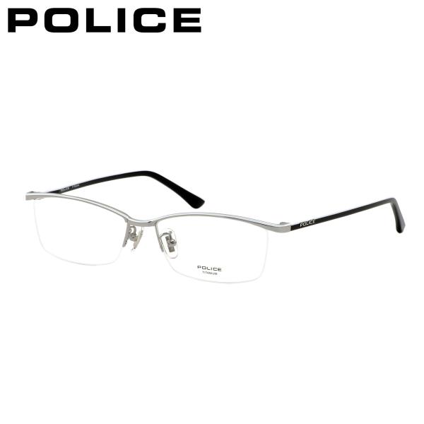 ブランド名：ポリス ( POLICE )型番：VPLN69J 0579 56サイズフレームカラー：フロント：シャイニーシルバー/ホワイト、テンプル：ブラック/ホワイトレンズ:デモレンズ鼻パッドの調整：可能レンズシェイプ分類：スクエアフレーム...