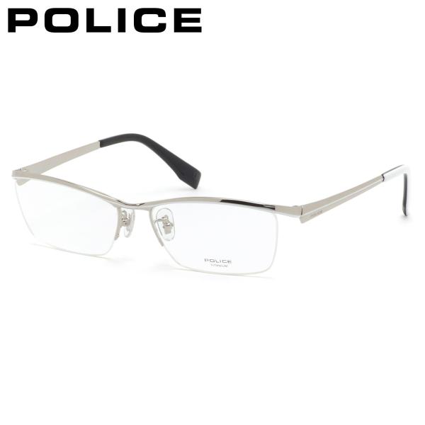 ブランド名：ポリス ( POLICE )型番：VPLR34J 0583 56サイズフレームカラー：シルバーレンズ:デモレンズ鼻パッドの調整：可能レンズシェイプ分類：スクエアフレームタイプ分類：ナイロールフレーム材質：チタンおすすめの性別：ユ...