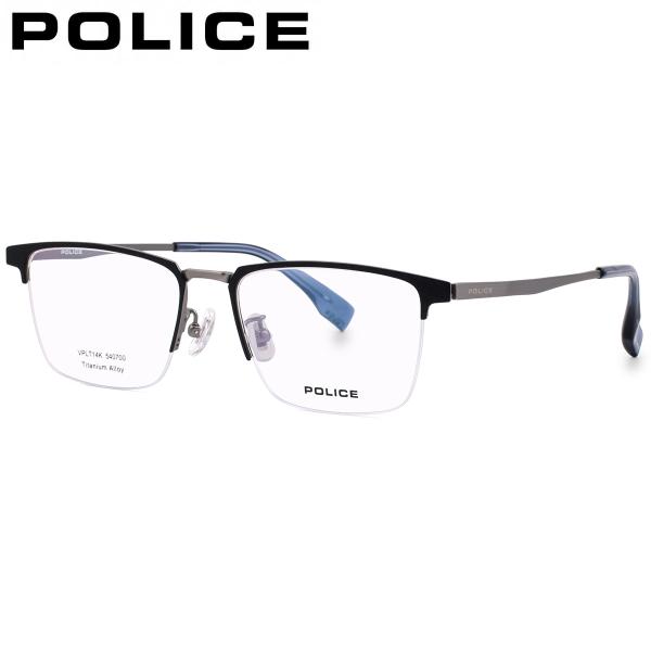 ブランド名：ポリス ( POLICE )型番：VPLT14K 0700 54サイズフレームカラー：マットグレー/マットパラジウムレンズ:デモレンズ鼻パッドの調整：可能レンズシェイプ分類：スクエアフレームタイプ分類：ナイロールフレーム材質：チ...