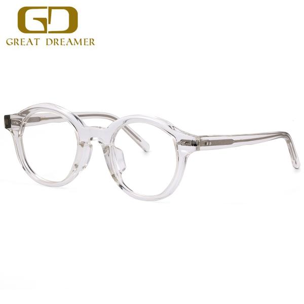 ブランド名：グレートドリーマー ( GREAT DREAMER )型番：YOUTUBER 5 47サイズフレームカラー：クリアレンズ:デモレンズ鼻パッドの調整：不可レンズシェイプ分類：ボストンフレームタイプ分類：フルリムフレーム材質：プラス...