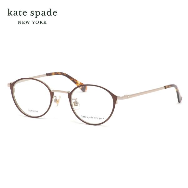 ブランド名：ケイトスペード ( kate spade )型番：YVONNE/F 09Q 45サイズフレームカラー：ブラウン/ライトゴールドレンズ:デモレンズ鼻パッドの調整：可能レンズシェイプ分類：ボストンフレームタイプ分類：フルリムフレーム...