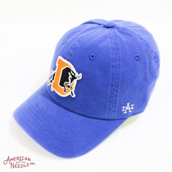 【AMERICAN NEEDLE-アメリカンニードル】DURHAM BULLS  DEEP ROYAL クラシックデザイン キャップ ARCHIVE【カラー】DEEP ROYAL（ディープローヤル）【サイズ】高さ：11cm頭周り：〜61cm...