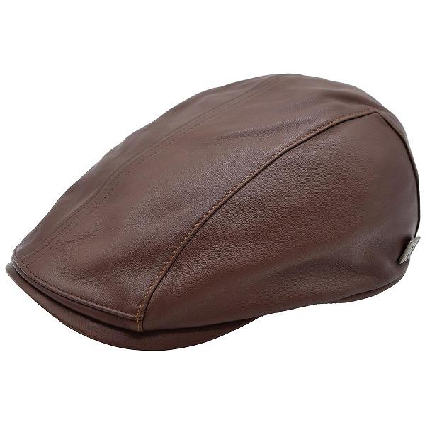 【品番】RL106【詳細】高級感溢れるナッパレザーを採用したハンチング。ナッパレザーとは革になめし加工を施し柔らかく仕上げたレザー素材のことで、柔らかさとしなやかさ、そして耐久性に優れている特徴があります。大人の雰囲気が感じられるキレイなシ...