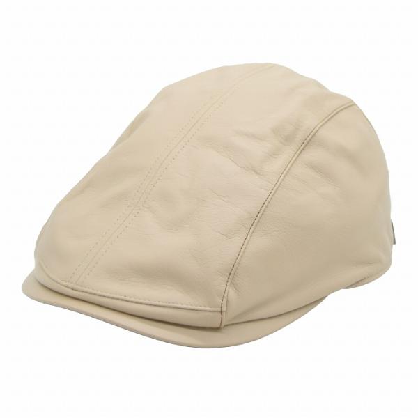 【品番】RL106【詳細】高級感溢れるナッパレザーを採用したハンチング。ナッパレザーとは革になめし加工を施し柔らかく仕上げたレザー素材のことで、柔らかさとしなやかさ、そして耐久性に優れている特徴があります。大人の雰囲気が感じられるキレイなシ...