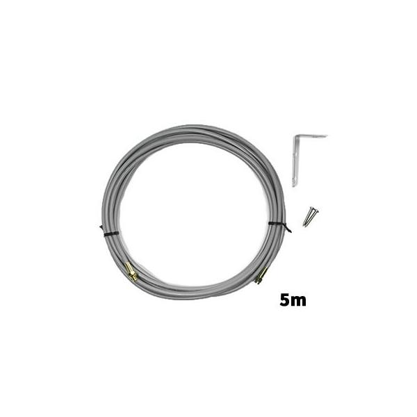 無線カメラAT-8811Tx、AFH-111Tｘ、AFH-131Tx、に対応可能な「アンテナ延長ケーブル5m　AL-HD05M」です。アンテナ延長ケーブルは、電波のつながりにくい場所や電波透過性の低い遮蔽物(コンクリート壁等)を回避してアン...