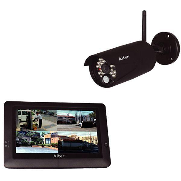 無線カメラにハイビジョンモデルが登場！高画質92万画素のハイビジョン映像！このセットで録画・再生・スマートフォンからの遠隔操作が可能に！モニターはタッチパネル仕様の7インチモニタを採用。タッチパネルなので操作したい場所をタッチして直観的操作...