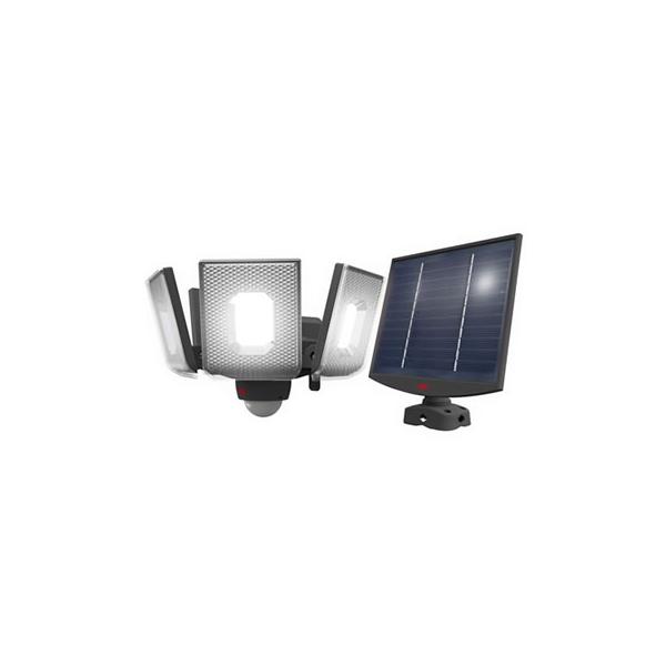 スライド式で自由な配光！太陽光＋USB充電ができるソーラータイプ「7.5W×4灯スライド型LEDソーラーセンサーライト　S-400L」です。ライト部がスライド式で照射方向が自由に調節できます。真下を照らしたり、ライトを片側に寄せて照らすこと...