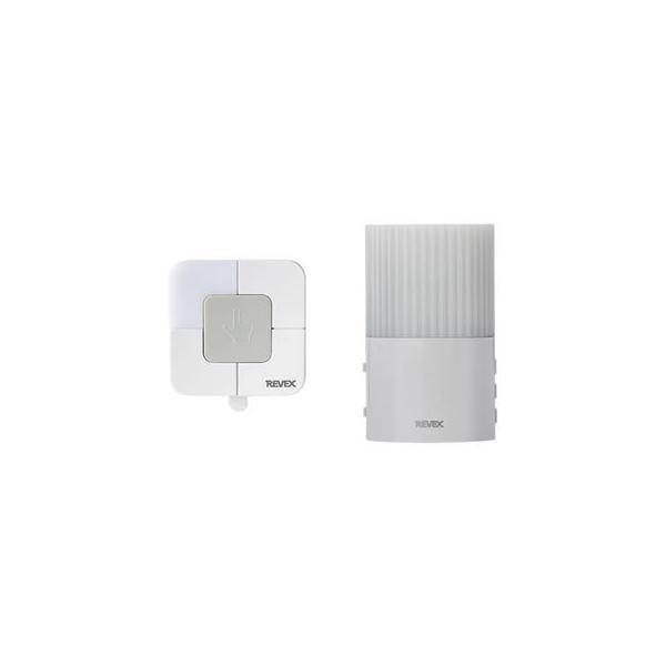 押しボタンを押すと、離れた場所にある受信機が光やチャイム音でお知らせする「コンセント式呼び出しチャイムセット　XP210B」です。受信機はコンセント式なので、電池切れの心配がありません。又、受信機はナイトライト（9種類のLED色から光を選べ...