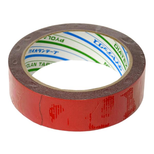 ダイヤテックス パイオランクロス 再帰反射テープ RF-30（25mm幅×10m巻）危険、安全を標示するテープです。 駐車場や建物の角や低い天井の角部分などに貼る再帰反射テープです。夜間などは光を反射するので、非常に目立ち通行人などに危険部...