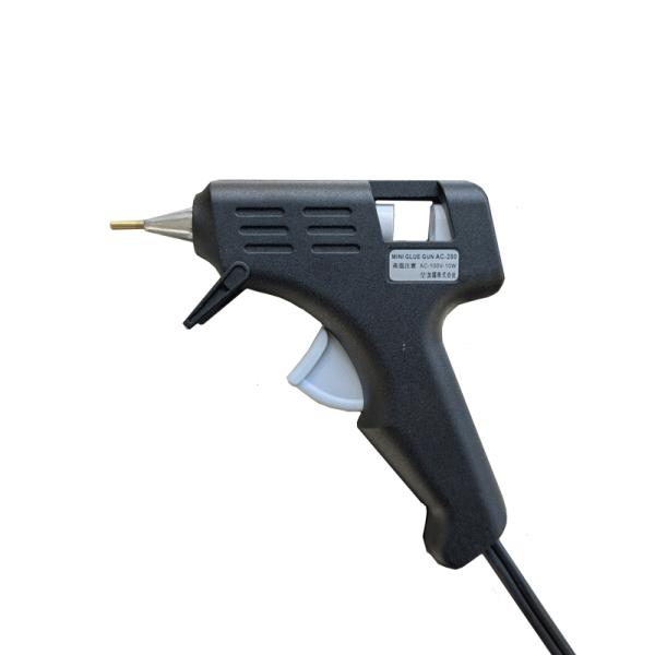 KAETSU ホットメルト ミニグルーガン AC-280 スタンダード（グルースティック用グルーガン10Ｗ）ホットメルト ミニグルーガン注入ノズル型です。この注入ノズルがポイントです。今までスタンダード型で満足に塗布できない方にお勧めします...