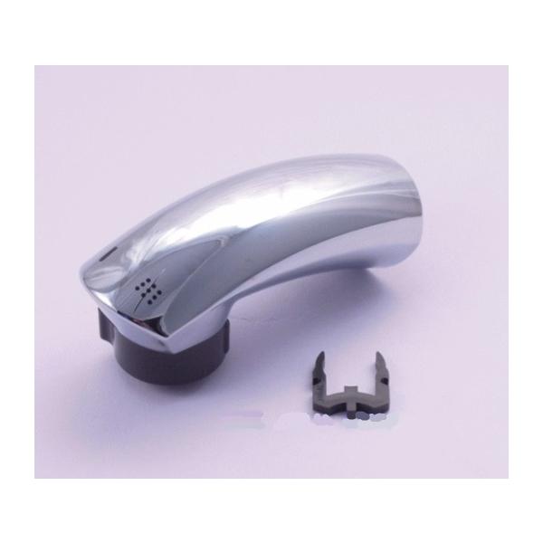 KVK　旧MYM　シャワーヘッド　HC1704旧MYMのFA547T12等用洗面水栓用シャワーヘッドシャワーヘッド色　メッキホース接合クリップ付適合ロットシール品番FA547-034・FA547-035・FB244-069・FB244-070など