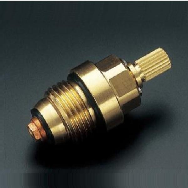 TOTO　TH738水栓部品 　開閉バルブ部　ノンライジング型用　バルブ　こま　スピンドル適用機種T20A，TKG20B，TKG20B1，TKG20B2，TKJ20AA，TKJ20BA，TMS24C，TMS25C，TMY10，TKJ23R，...