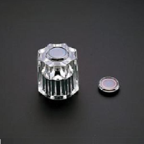 TOTOTHY486水栓金具　部材 ハイクラスシリーズ用アクリルハンドル 　大形　青　赤インデックス付き 適用製品 TGB51AAPTGB50AARTGB50AD