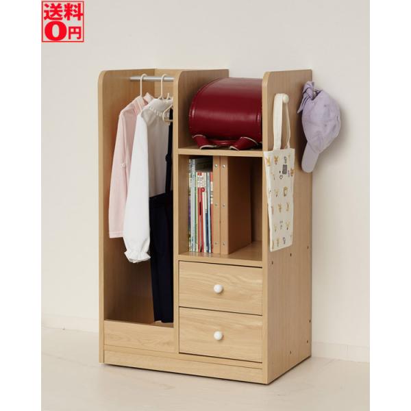 商品名：kodomono ランドセルハンガーラック商品No.：26531/26535サイズ：W60×D39.5×H97cmcm 重量：約18.5kg材質：プリント紙化粧繊維板/合成樹脂化粧繊維板生産国：中国仕様：組立式【メーカ―在庫よりお届...