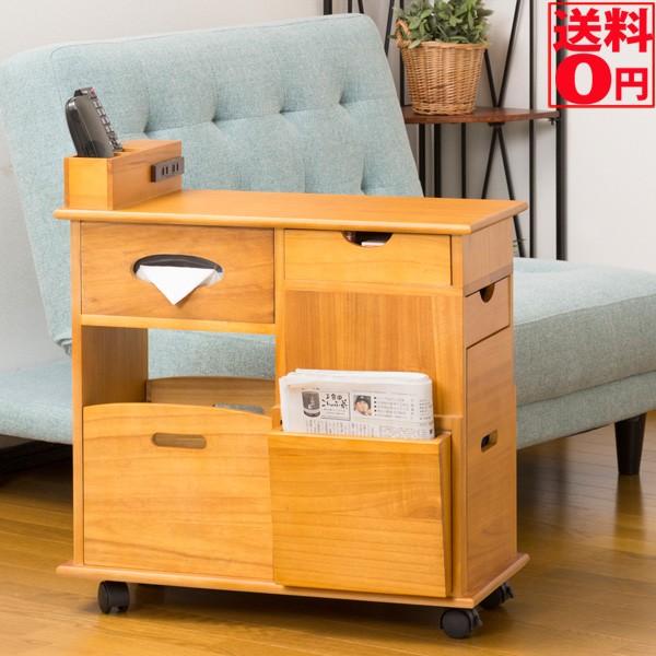 【メーカ―在庫よりお届けいたします、 メーカーに在庫がない場合はお届けまでお時間を頂く場合がございます】【北海道/沖縄は追加送料がかかります】商品名：ソファーサイドすっ桐ワゴン商品No.：64838商品サイズ：W33×D60×H63.5cm...