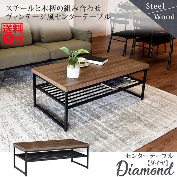 【サイズ】幅105×奥行55×高さ40cm【梱包サイズ】幅114×奥行66×高さ13cm【個口数】：1【素材】天板：メラミン貼り・MDF脚・中棚：スチール【メーカ―在庫よりお届けいたします、 メーカーに在庫がない場合はお届けまでお時間を頂く...
