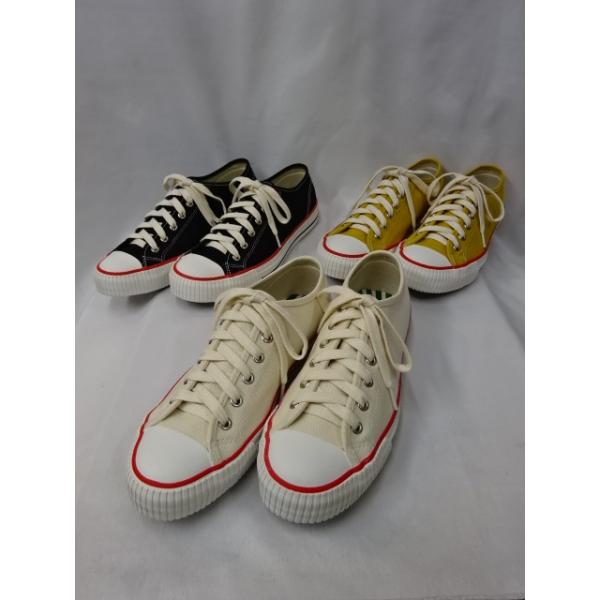 CUSHMAN-クッシュマンー　2024 NEWモデル50’s STYLE LOW CUT SNEAKER1950年代のP.F.FLYERS社がリリースしたスニーカーをイメージしシャープなシルエットのローカットスニーカーを制作しました。土踏...
