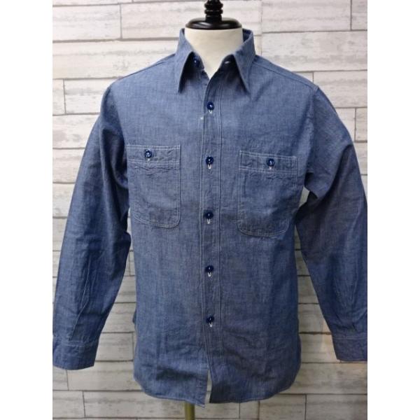 BUZZ RICKSON’SBLUE CHAMBRAY WORK SHIRTBR25995-125店頭でも販売しておりますので、売り違いの際はご了承下さい。画像について商品の画像はなるべく実物と近くなる様画像処理をしていますが、処理技術の限...