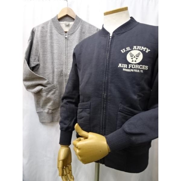 BUZZ RICKSON’SSET-IN　ZIP　SWEAT　SHIRT　”U.S.ARMY AIR FORCE”BR65601店頭でも販売しておりますので、売り違いの際はご了承下さい。画像について商品の画像はなるべく実物と近くなる様画像処...