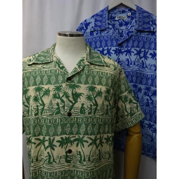 ヴィンテージの柄を復刻するサンサーフから半袖アロハシャツ"ISLAND CLASSIC BORDER"です。【メーカーHPより】ポリネシアの人々がハワイに持ち込んだ伝統的な「タパ」のデザインと組み合わせて描かれているのは、現代的な生活になる...