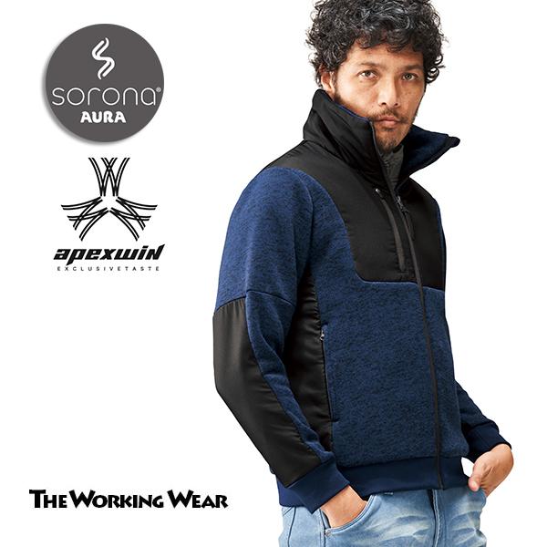 高機能綿ソロナを使用高襟設計の防風中綿インサレーションジャケットニット素材で動きやすさを追求大きいサイズもお値段そのままでお求めいただけます。【素材・混率】ポリエステル100％　ニット（毛玉防止加工）別布：リップストップ　裏地：防風ニット裏...