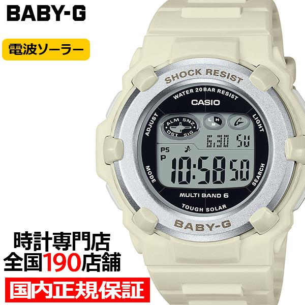 【発売日：2024年04月06日】アクティブな女性のためのカジュアルウオッチBABY-G。シンプルで様々なファッションに合わせやすい薄型ラウンドフェイスのデジタルモデルです。商品番号：BGR-3003NC-7JFシリーズ名：BGR-3000...