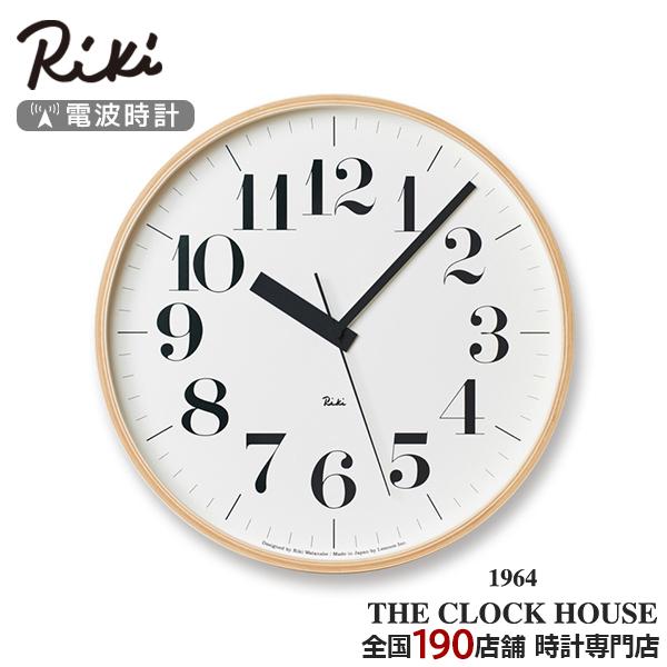リキクロック電波時計バージョンに待望の大きなサイズが登場です。シンプルで見やすい文字盤に、正確な時刻。リキクロックは真にユニバーサルな時計を提案します。商品番号：WR08-27商品名：RIKI CLOCK RC リキクロック 電波時計 ナチ...