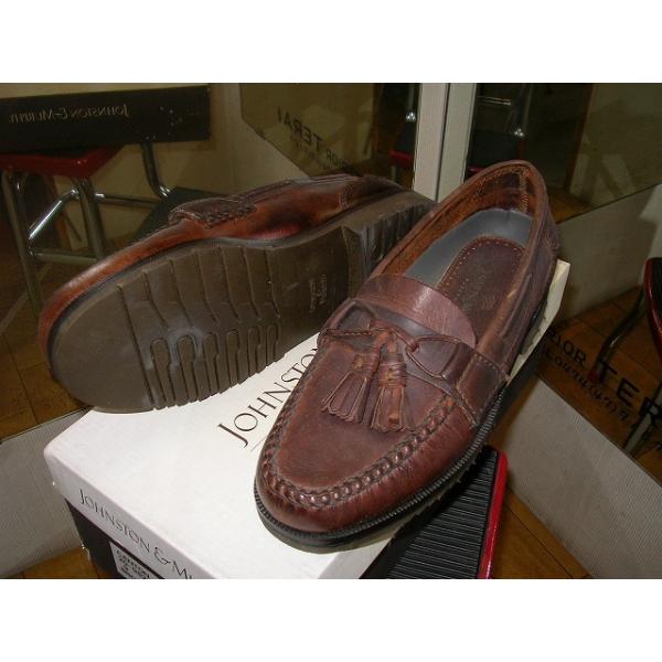 アメリカ国内商品JOHNSTON &amp; MURPHY ローファージョンストン・アンド・マーフィー社のローファーです、JOHNSTON &amp; MURPHY社は歴代アメリカ大統領の愛したメーカーでしっかりした良質の靴です。サイズ：9...