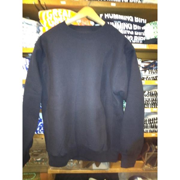 ヘビーウエイト 12ozスエットシャツ裏起毛スエットシャツプロ用スウェット商品カラー／NAVY