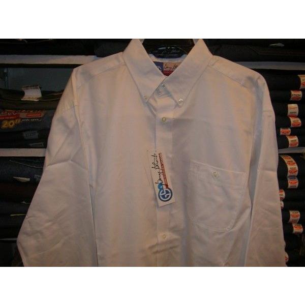 WRANGLER ラングラー ジョージ ストレイト ウエスタンシャツアメリカ国内商品White Long sleeve Button down Shirts.100% cotton 1 button thru pocket withlogo...