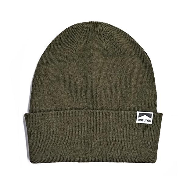 AUTUMN HEADWEAR　オータム帽子　CAP　ビーニー　ニット帽　2024　SNOWBOARD　グリーン系100% Acrylic Machine Knit12” tall, 3.5” cuffLightweight「世界のストリー...