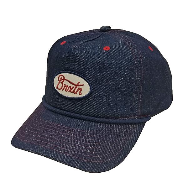 BRIXTON ブリクストンCAP　キャップ　帽子　デニムンキャップ　ネイビー キャッププロサーファー・プロスケーター・ロックミュージシャンにも愛用されているブランドです。サイズ：高さFREE：10.0cm素材：【100％コットン】オススメ...