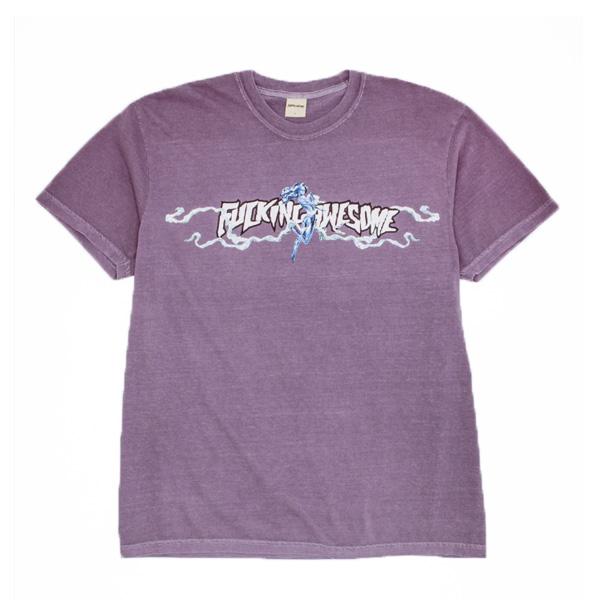 FUCKING AWESOME　ファッキンオーサムＴシャツ　半袖　ロゴ　パープルPrinted 100% Cotton Tee Shirt.FUCKINGAWESOME は、2003年にスケートボーダーJASON DILL(ジェイソン・ディ...