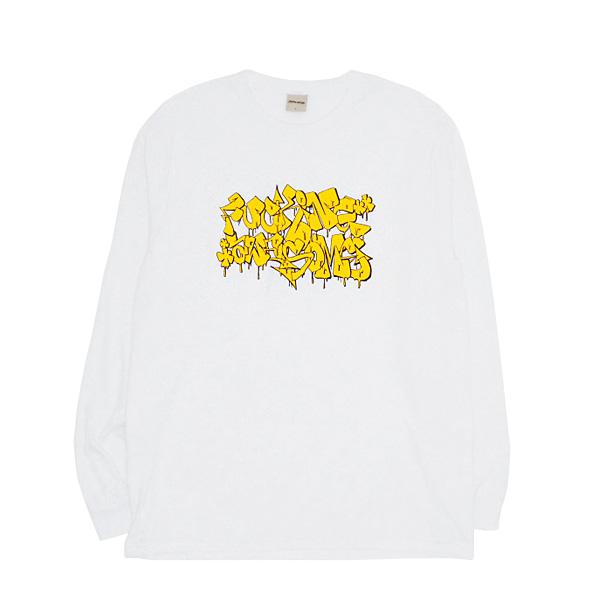 FUCKING AWESOME　ファッキンオーサム長袖Tシャツ　ロンT　ホワイトPrinted 100% Cotton Long Sleeve Shirt.FUCKINGAWESOME は、2003年にスケートボーダーJASON DILL(...