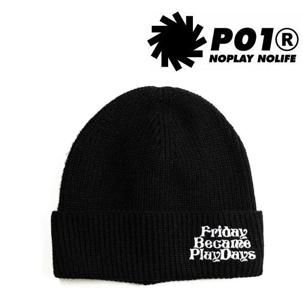 PO1 プレイ PLAYDESIGN プレイデザイン香港発のけん玉ブランドFRIDAYとのコラボアイテム。PLAYDESIGNのコンセプトがFRIDAYと合わせてあらたな標語が誕生。シンプルなニットに映える刺繍をワンポイントにファッションを...