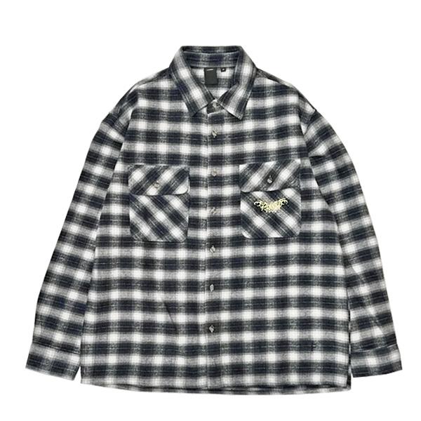 FORMER　フォーマー長袖シャツ　チェック柄シャツ　コットンシャツ　厚手生地Designed by FORMER Team Rider Shaun Manners, this heavyweight  long-sleeve shirt ...