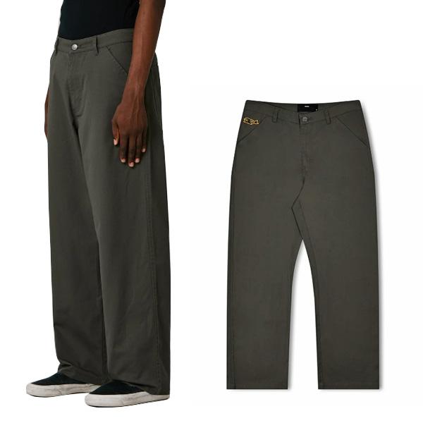 FORMER　フォーマーロングパンツ　ボトムス　ワークパンツ　バギーフィット　メンズ　2024　グリーン系パンツDesigned and worn by FORMER founder Dane Reynolds, these pants a...