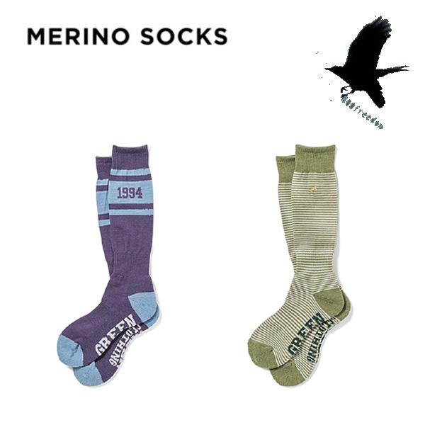 GREENCLOTHING　グリーンクロージングメリノソックス　スノー　スノーボード　靴下　メンズ　レディース　ユニセックス　2024 - 2025【配送方法につきまして】メール便ご利用の際は2足まで同梱OK！3足以上の場合はメール便を複数...