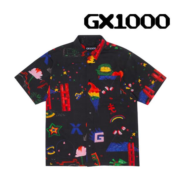 GX1000　ジーエックスセン半袖シャツ　メンズ　SHIRT　2023　SUMMER■ Custom Rayon Fabric■ Laser Etched Logo Buttons■ Back Yoke with Wide Pleat■ A...