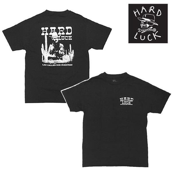HARDLUCK　ハードラックTSHIRT　半袖　Tシャツ　ブラックTシャツ　カウボーイ※検品をしておりますが旧モデルにつき多少の汚れや変色が見受けられる場合がございます。予めご了承の上お手続きくださいませ。なお返品交換はご遠慮くださいませ...