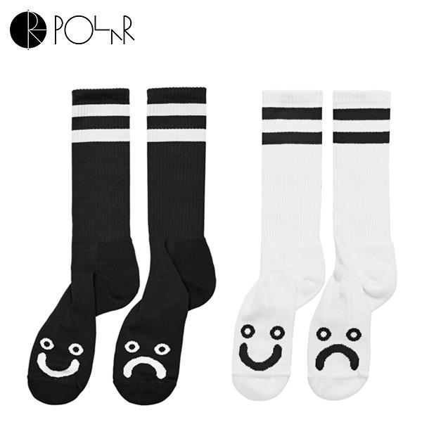 POLAR SKATE CO.　ポーラー スケートボード カンパニーソックス　靴下　メンズサイズ レディースサイズ　ロングタイプ 　スケートブランドレングス ⇒ ふくらはぎ上※パッケージデザインは異なる場合があります【配送方法につきまして】...