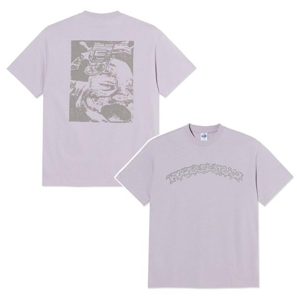 POLAR SKATE CO.　polar skateboard　ポーラー スケートボード カンパニーpolar skateboard　半袖 Tシャツ　メンズ　ラベンダー系Tシャツ　20262011年にスウェーデンのマルメを拠点に90年代に...