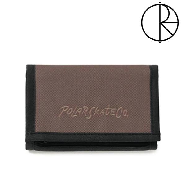 POLAR SKATE CO.　ポーラー スケートボード カンパニー財布　ウォレット　三つ折り財布　マジックテープ式 　2024100% PolyesterWater repellent Cordura FabricYKK ZipperVe...