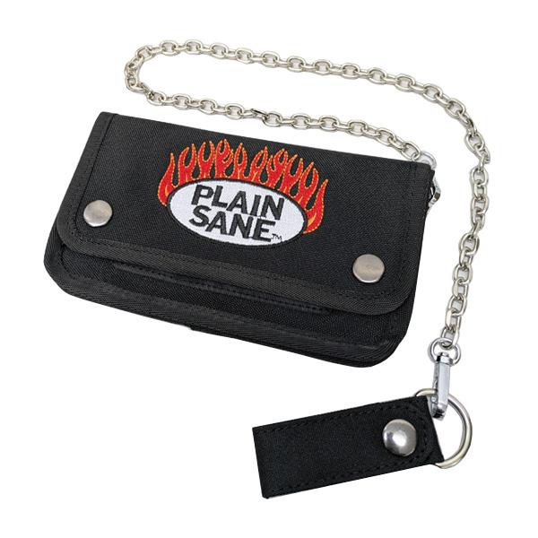 PLAINSANE プレインセインワイルドなチェーンウォレットが登場リフト券やスマートフォンを収納できるナイロン製パース。ワイルドにチェーンを揺らして存在感をアピールしましょう。チェーンは取り外し可能平置きサイズ：縦/横/奥行（cm）ONE...