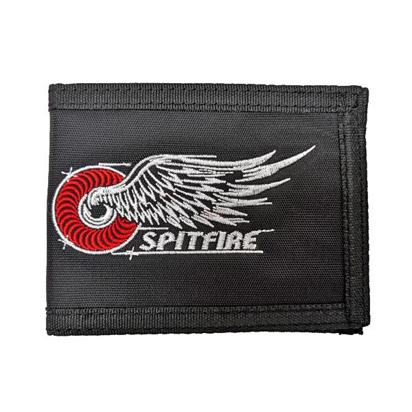 SPIT FIRE　スピットファイア ウィール　スピットファイヤーウォレット　財布　二つ折り財布　札入れ　カード入れ　小銭入れ　ブラックｘオレンジ火の玉小僧のマークで有名な世界NO１のシェアを誇るウィールブランドです。最良質のウレタンから造...