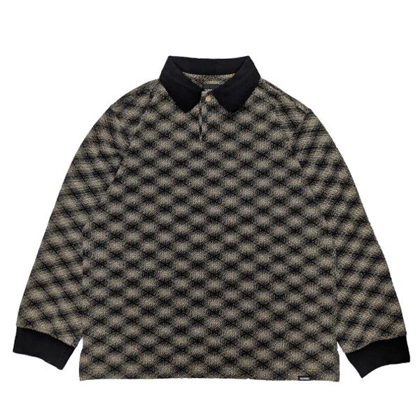 THEORIES OF ATLANTIS　セオリーズ オブ アトランティスポロシャツ　長袖シャツ　ピケ素材2025 FALL THEORIESのL/S ポロシャツピケ素材の生地を使用し、ボタンはココナッツボタンを使用しています。サイズ：着丈...
