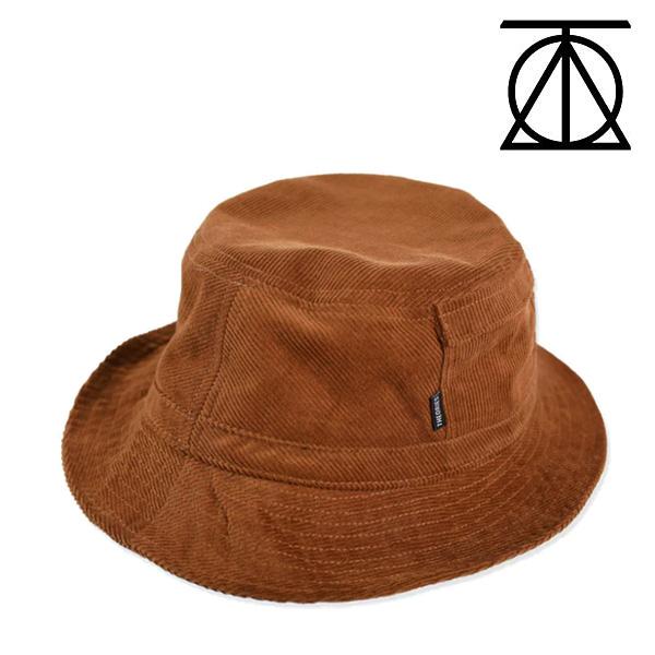 THEORIES OF ATLANTIS　セオリーズ オブ アトランティスハット　バケットハット　帽子　ポケット付き　ブラウン　コーデュロイThe Theories Corduroy Bucket Hat is a custom made ...