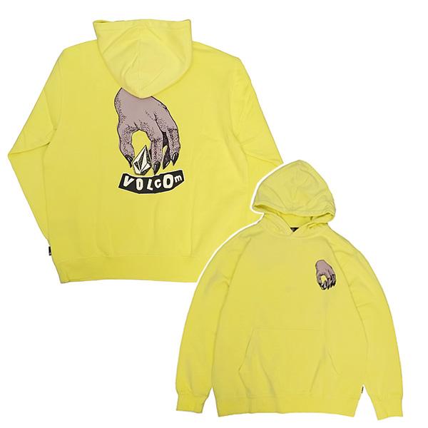 VOLCOM　ボルコムプルオーバー　フーディー　パーカークラシックフィットプルオーバーフロントポーチポケットフードのSTONE刺繍前面と背面の基本的なスクリーンプリントサイドシーム織りラベルVolcomブランドのメタルトリム※こちらの商品は...