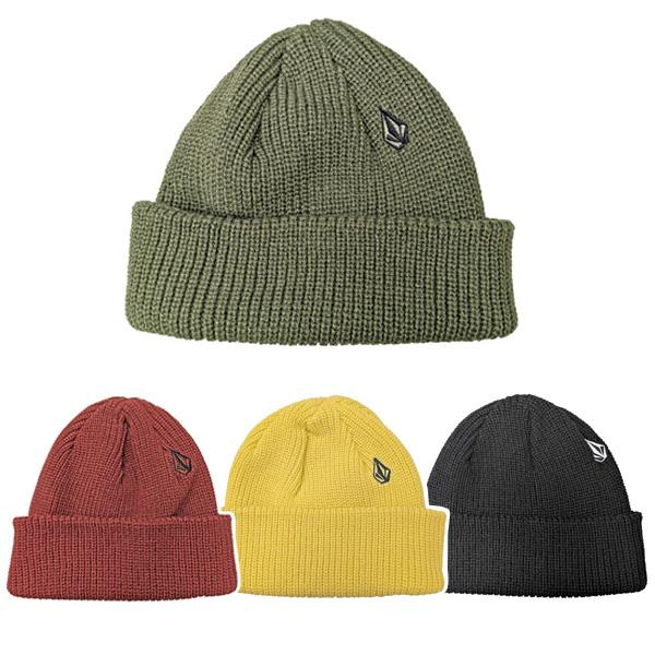 VOLCOM ボルコム帽子　ニット帽　ビーニー冬の寒さから頭部を暖かく包み込むVOLCOMのビーニー。柔らかなアクリル素材の外側と、肌触りの良いフリース裏地が一日中快適な着用感を実現する。折り返し可能なスタンダードフィットは、さまざまなスタ...